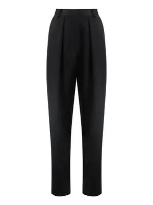MAGDA BUTRYM MAGDA BUTRYM Wool Trousers With Wide-Front Pleats