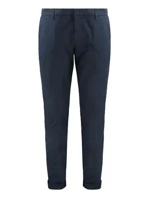 DONDUP Gaubert Cotton Trousers - Blue