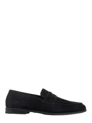 DOUCAL'S Classic Suede Slip-on Loafers - Blu
