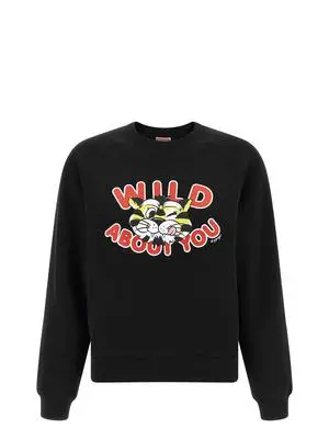 Kenzo Wild Tiger Crewneck Sweatshirt - Nero