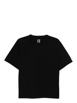 Rick Owens Crew Neck Short Sleeve T-shirt - Nero