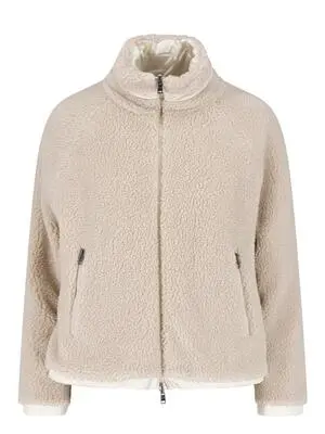Herno Padded Zip-up Jacket - Cream