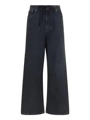 MAISON MARGIELA Wide-leg Denim Jeans - Black