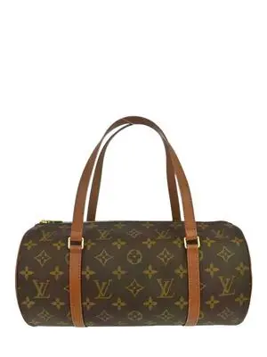 LOUIS VUITTON Monogram Papillon 30 Shoulder Bag - Brown