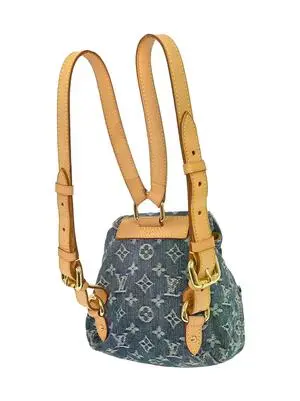 LOUIS VUITTON Louis Vuitton Monogram Denim Backpack