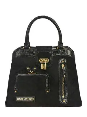 LOUIS VUITTON 2006 Linda Shoulder Bag - Black