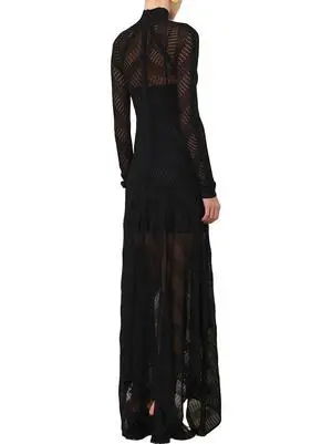 ZIMMERMANN Zimmermann Valiant Chevron Lace Maxi Dress