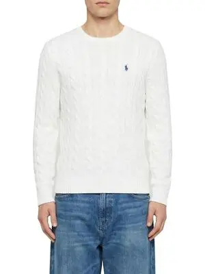 Polo Ralph Lauren Cable Knit Sweater - White