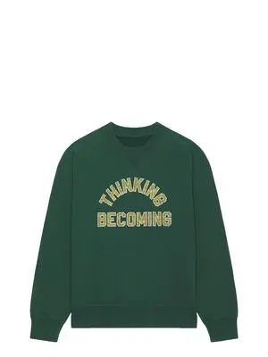 Sacai Graphic Pullover - Green