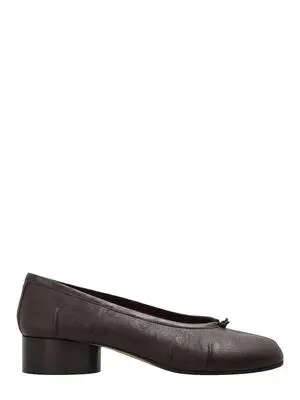 MAISON MARGIELA Tabi Ballet Flats - Brown