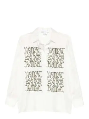 Max Mara Maxmarabesque Silk Shirt - White