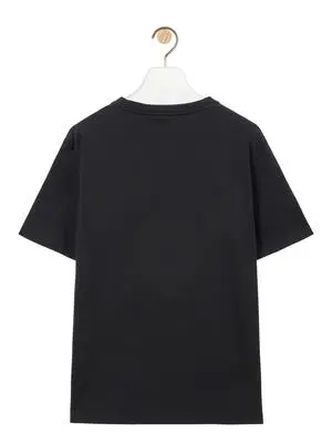 Loewe Relaxed Fit T-shirt In Cotton Black