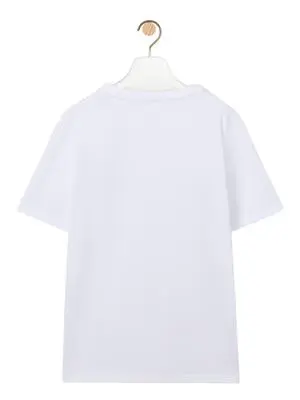 Loewe Relaxed Fit T-shirt In Cotton White