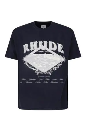 Rhude T-shirt "dakar Convoy - Black