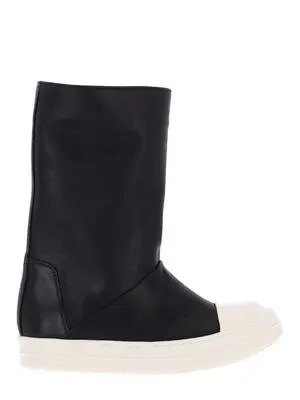 Rick Owens Sneakwader" Ankle Boots - Black