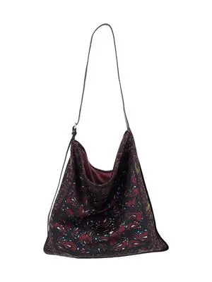 Dries Van Noten Printed Shoulder Bag 'scarf - Multi