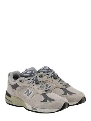 NEW BALANCE Miuk991 Suede Sneakers - Grey