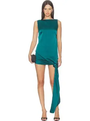 CAMILA COELHO Lina Mini Dress - Teal