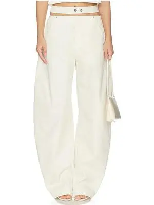 CAMILA COELHO Cora Pants - Ecru