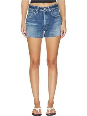 Moussy Vintage Oceanside Denim Shorts - Blue