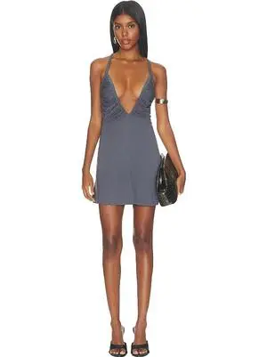 Superdown Aivy Mini Dress - Slate