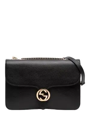 Gucci Interlocking G Crossbody Bag - Black