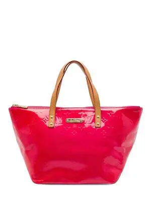 LOUIS VUITTON Monogram Vernis Bellevue Pm Handbag - Pink