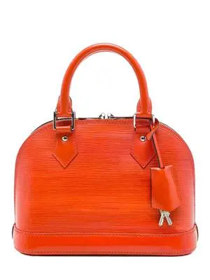 LOUIS VUITTON Epi Leather Alma Bb Satchel - Orange