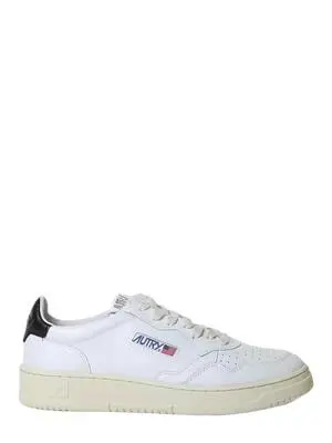 AUTRY Medalist Low Top Leather Sneakers - White