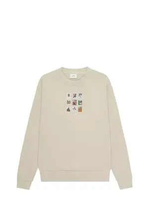 LES DEUX Graphic-print Sweatshirt - Neutrals