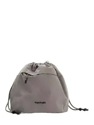 TOPOLOGIE Topologie Reversible Drawstring Bucket Clutch Bag