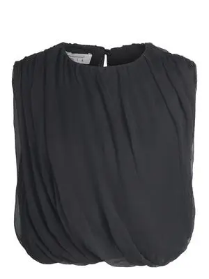ABADIA Twisted Bubble Top - Black
