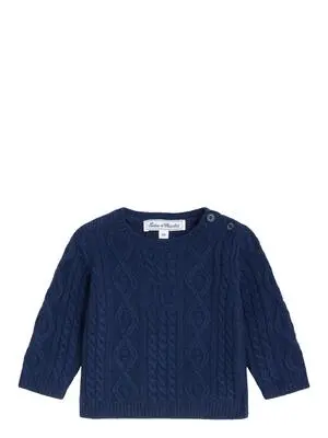 TARTINE ET CHOCOLAT Tartine Et Chocolat Cable Knit Sweater