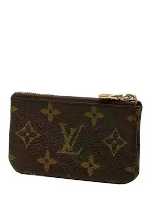 LOUIS VUITTON 2008 Monogram Key Pouch - Brown