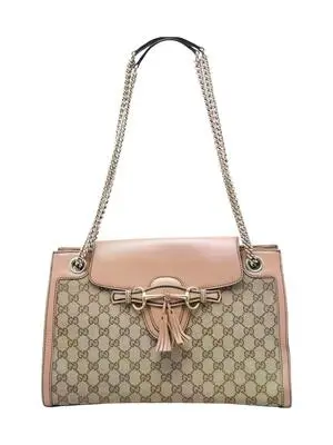 Gucci Gg Canvas Emily Shoulder Bag - Neutrals