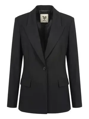 ANIYE BY Rio Single-breasted Blazer - Black