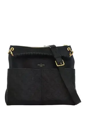 LOUIS VUITTON 2020 Monogram Empreinte Maida Hobo Satchel - Black