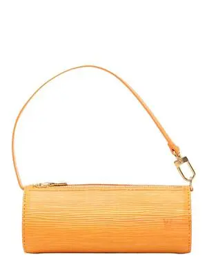 LOUIS VUITTON Louis Vuitton Epi Pochette Soufflot Handbag Orange