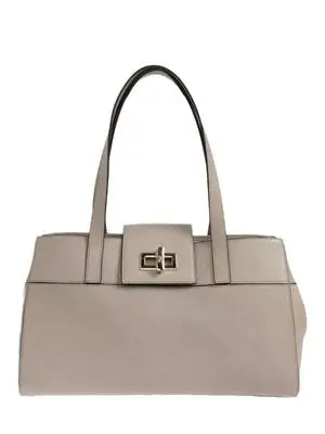 Furla Amelia Leather Shoulder Bag - Neutrals