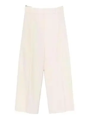 Brunello Cucinelli Pleated Wide-leg Trousers - Neutrals