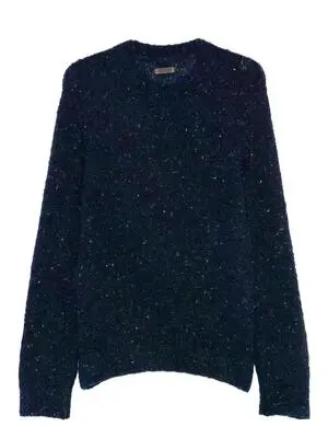 Moschino Teddy Bear Wool Bouclé Sweater - Blue