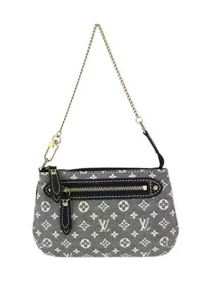 LOUIS VUITTON Mini Pochette Shoulder Bag - Blue