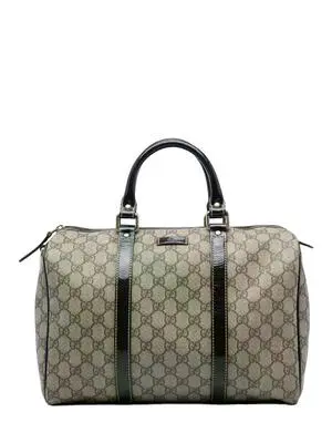 Gucci Gg Supreme Joy Boston Bag - Neutrals