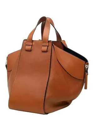 Loewe Leather Hammock Satchel - Brown