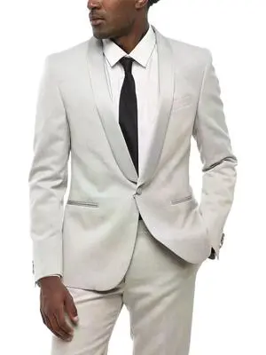 Corneliani Satin Shawl-lapel Suit - Neutrals