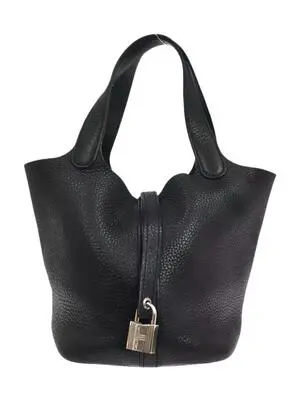 Hermès 2023 Picotin Lock Tote Bag - Black