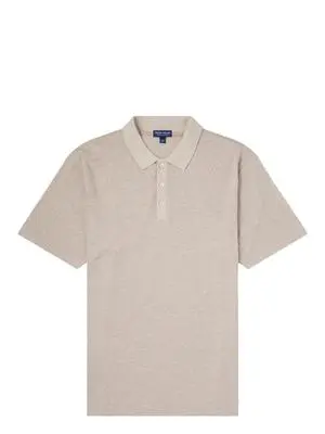 Peter Millar Barnes Stretch-jersey Polo Shirt - Gray