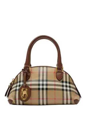 Burberry Primrose Mini Coated Canvas Handbag - Beige