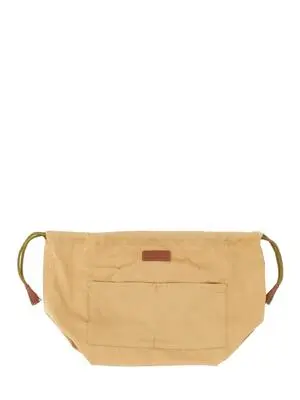 Dragon Diffusion Drawstring Clutch Bag - Beige