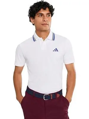 Adidas Ultimate365 Tour Climacool+ Polo Shirt Clothing Collegiate - White